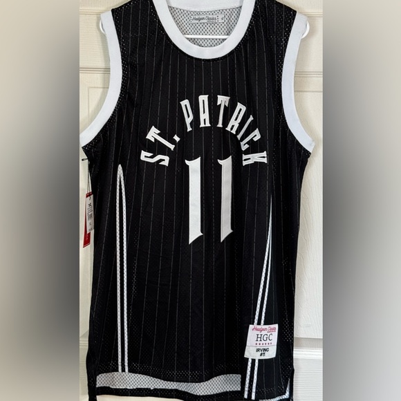 Headgear Classics | Shirts | Kyrie Irving High School Basketball Jersey ...